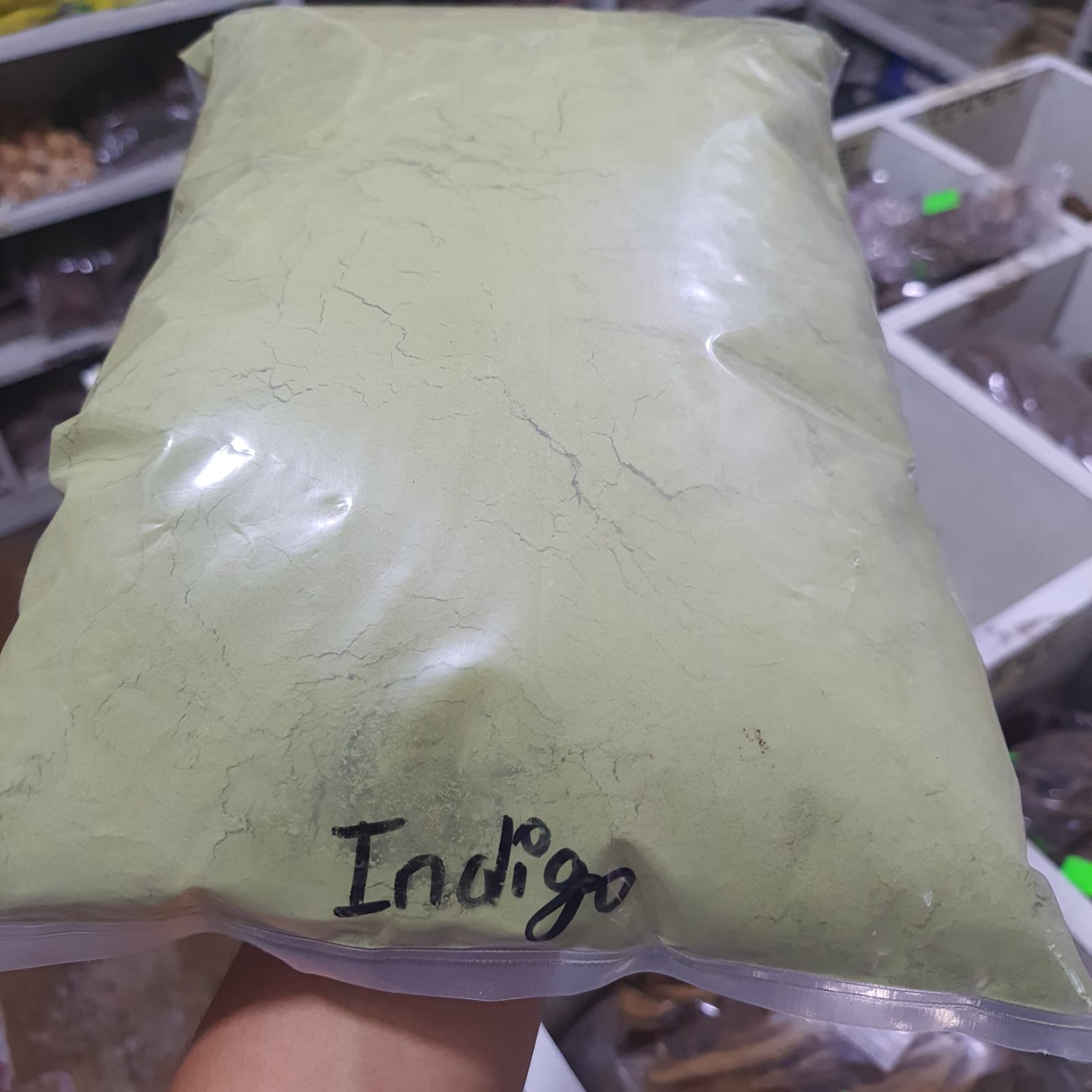Indigo Powder-इन्‍डिगो पाउडर – Grace Herbal Nepal